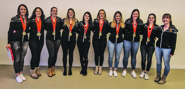 Schweizermeistertitel im Team-Aerobic